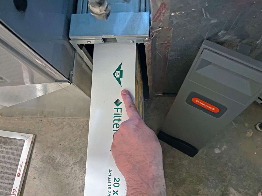 How To Install An Air Filter In Your HVAC System HomeServe USA
